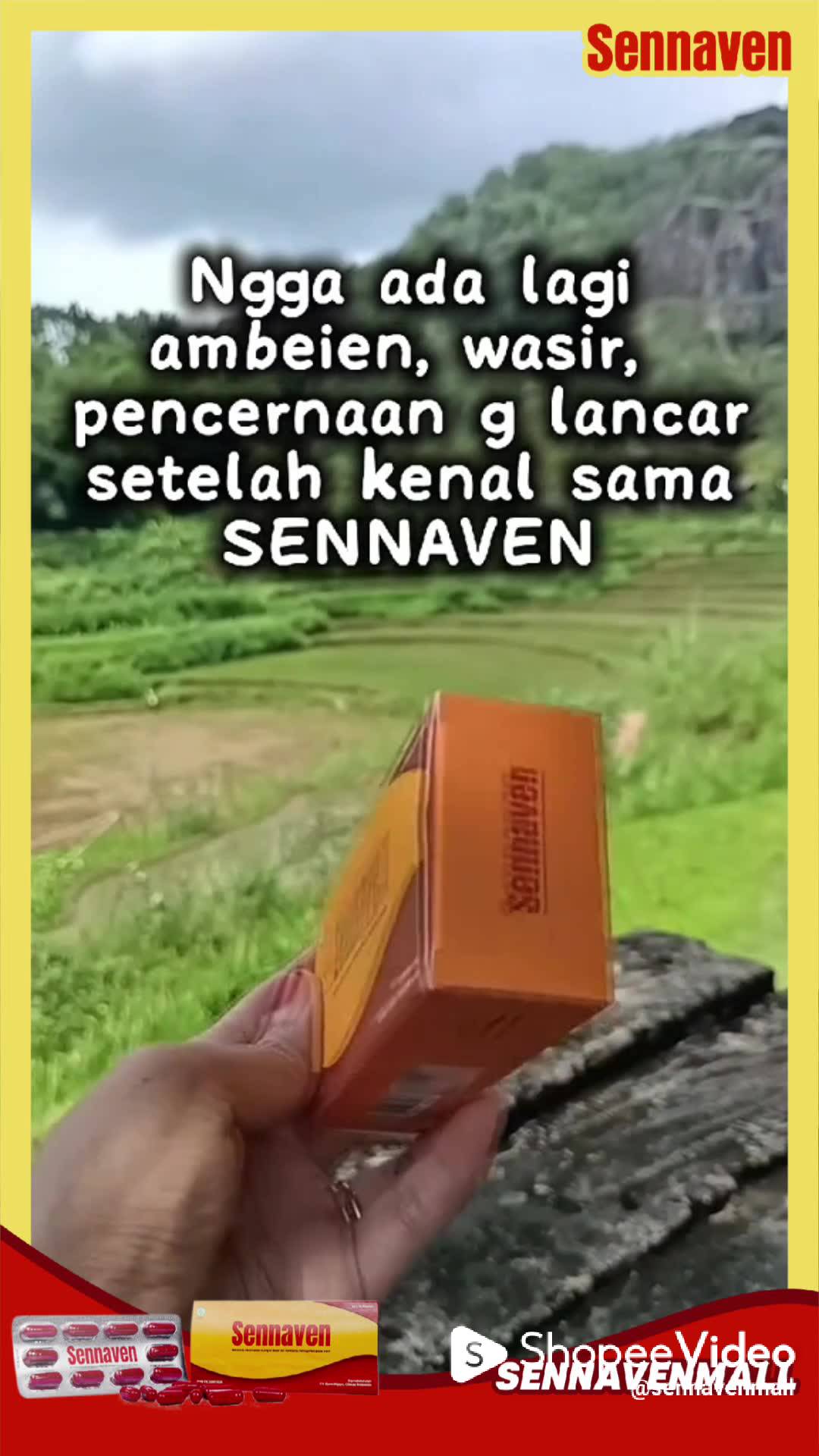 sennaven bantu lancarkan pencernaan, bantu atasi ambeien | Shopee Video ...