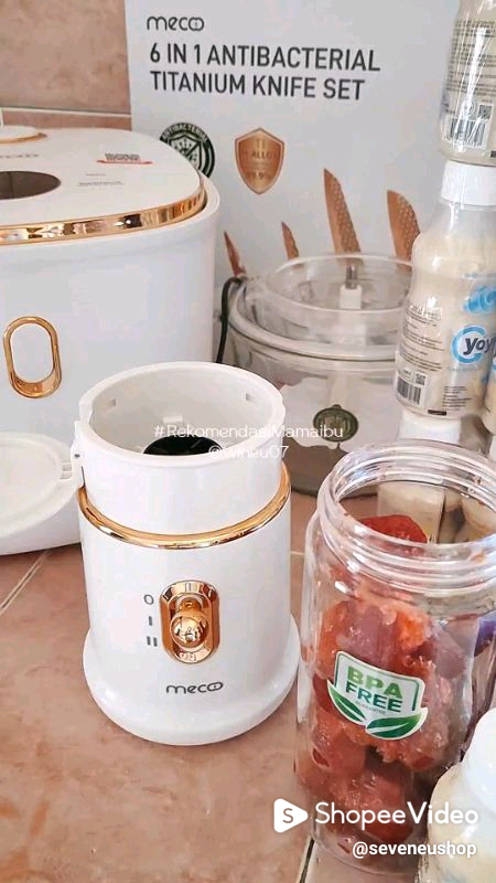 Mecoo Chopper + Blender | Shopee Video Indonesia