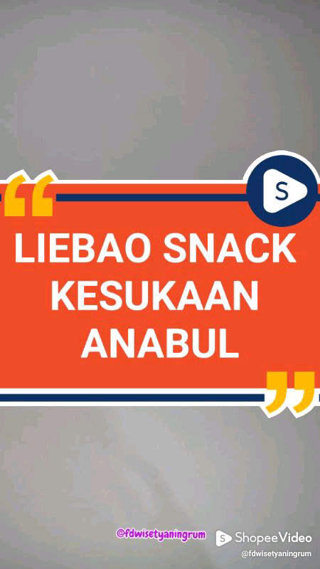 Liebao snack kesukaan anabul | Shopee Video Indonesia