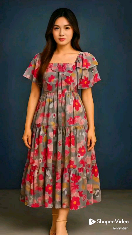 Marimar dress , dress cantik kekinian bahan ademm 😍😍 | Shopee Video ...