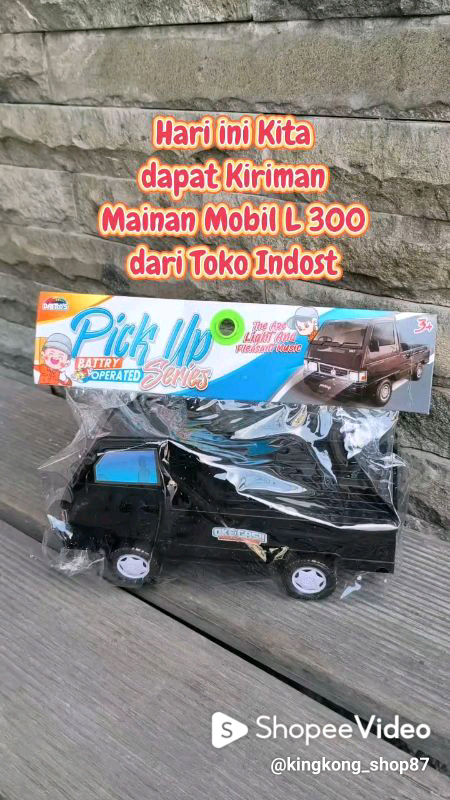 Mainan Mobil Pickup L 300 dari Toko Indost | Shopee Video Indonesia