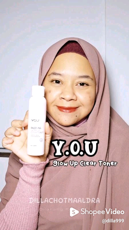Dazzling Glow Up Toner Y.O.U | Shopee Video Indonesia