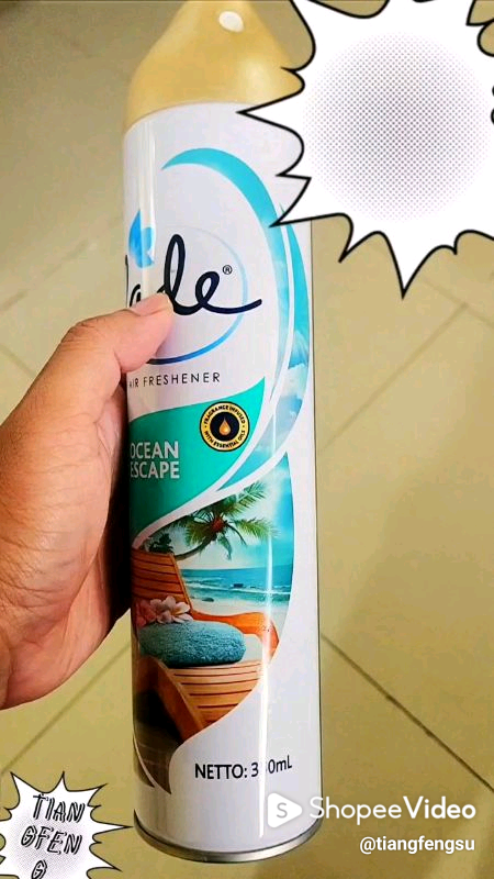 semprot pakai glade bun | Shopee Video Indonesia