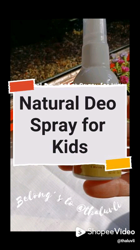 Alnaatur Natural Deo Spray for kids | Shopee Video Indonesia