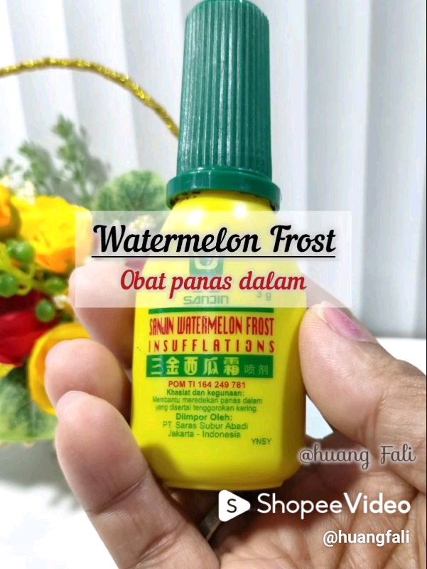 Sanjin Watermelon Frost Obat Sariawan manjur sekali..... | Shopee Video ...