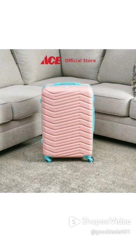 Ace - Supercase 24 Inci Cup Cake Koper Super Abs Tsa Lock - Pink ...