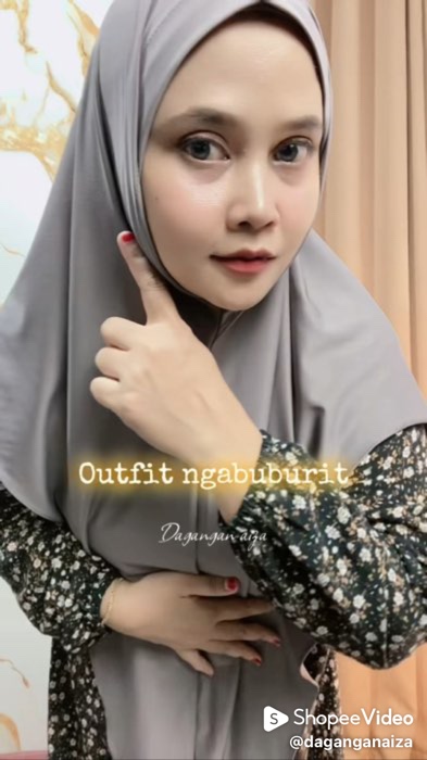 Outfit ngabuburit nya emak emak gemoy | Shopee Video Indonesia
