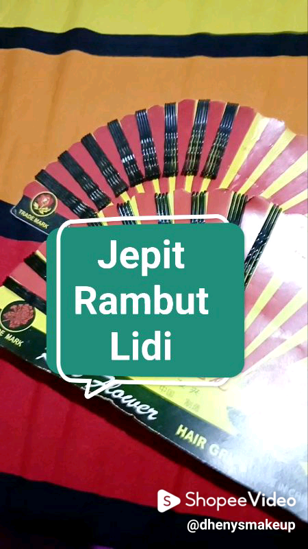 jepit rambut lidi murce #jepitanrambut#RacunShopee | Shopee Video Indonesia