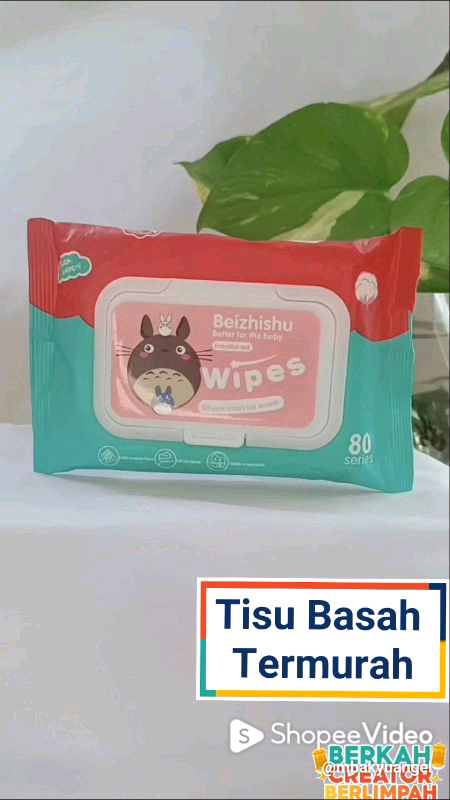Tisu Basah Beizhishu#ShopeeFashionHaul | Shopee Video Indonesia