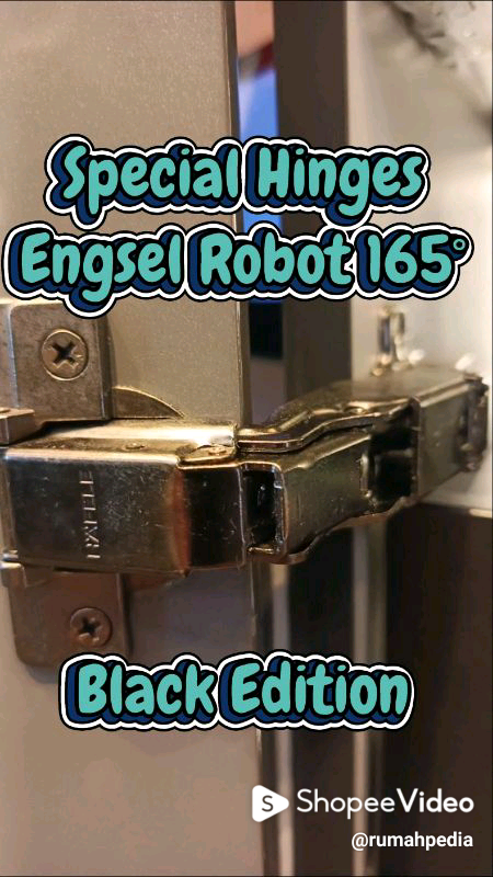 Engsel Sendok 165° Engsel Robot Hinges Buaya | Shopee Video Indonesia