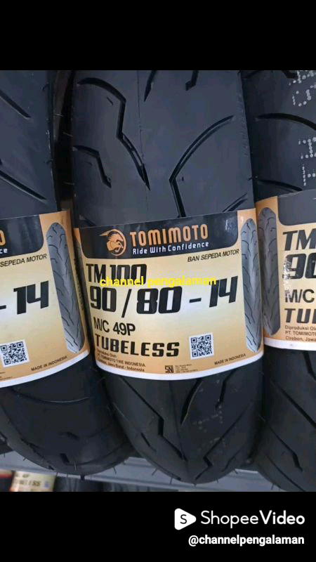 ban motor tomimoto tubeless | Shopee Video Indonesia