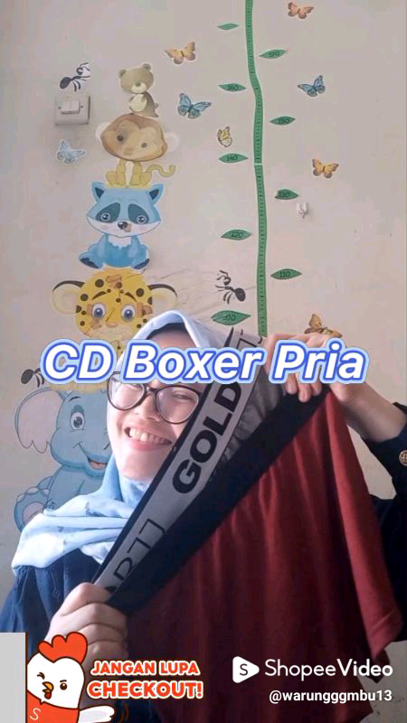 CD Boxer Pria Anak dan Dewasa isi 2pcs | Shopee Video Indonesia