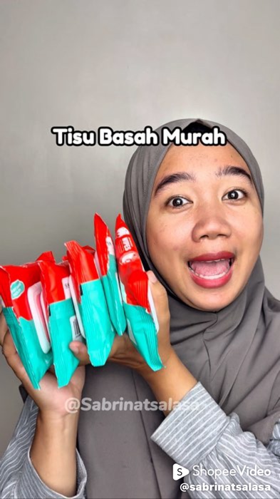 Tisu Basah Murah | Shopee Video Indonesia