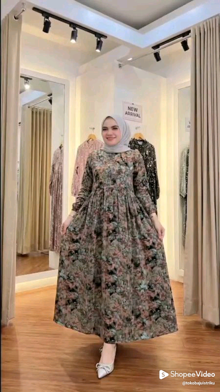 Dres rayon premium busui friendly | Shopee Video Indonesia