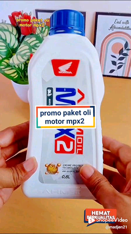promo paket oli motor mpx2 | Shopee Video Indonesia