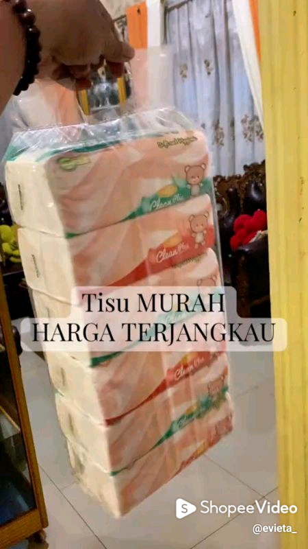 Tisu Murah Clean Plus | Shopee Video Indonesia