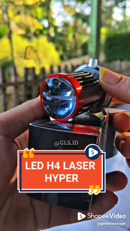 original lampu LED h4 laser hyper | Shopee Video Indonesia